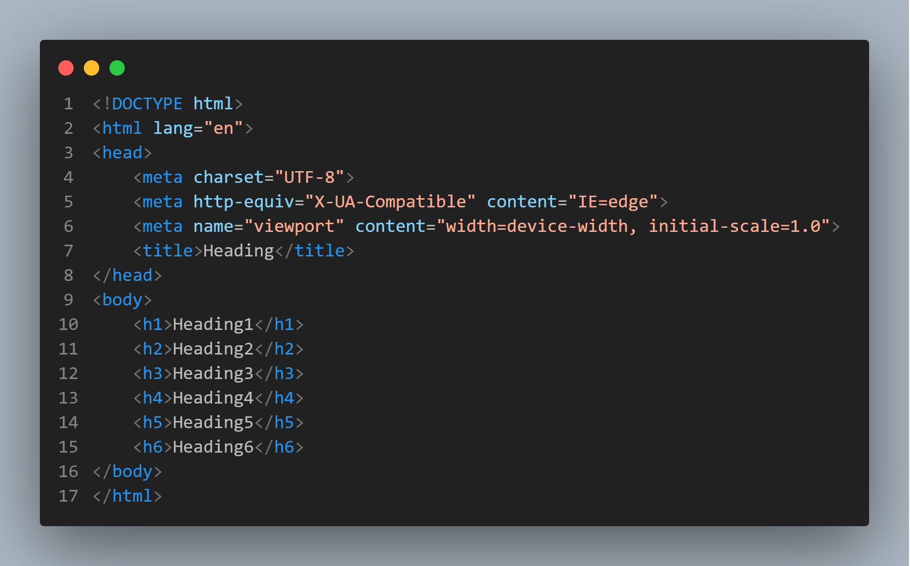 HTML Documentation With Only HTML For Beginners