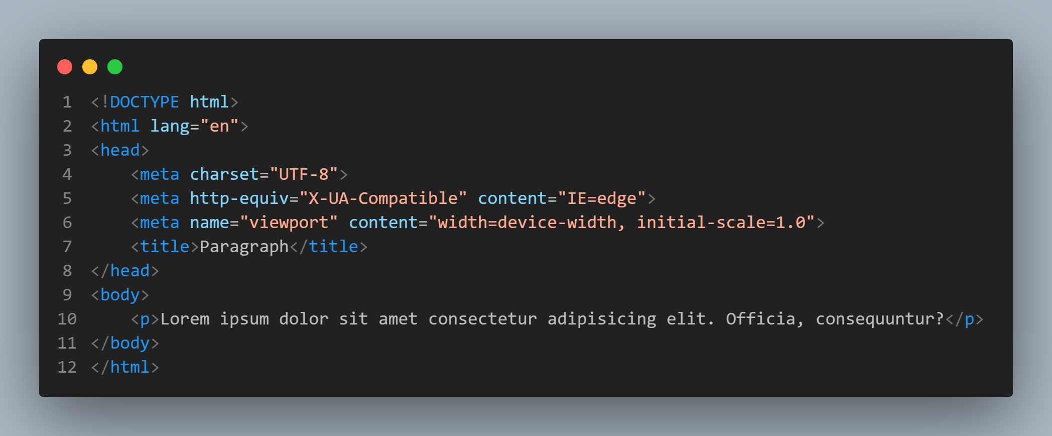 HTML Documentation With Only HTML For Beginners